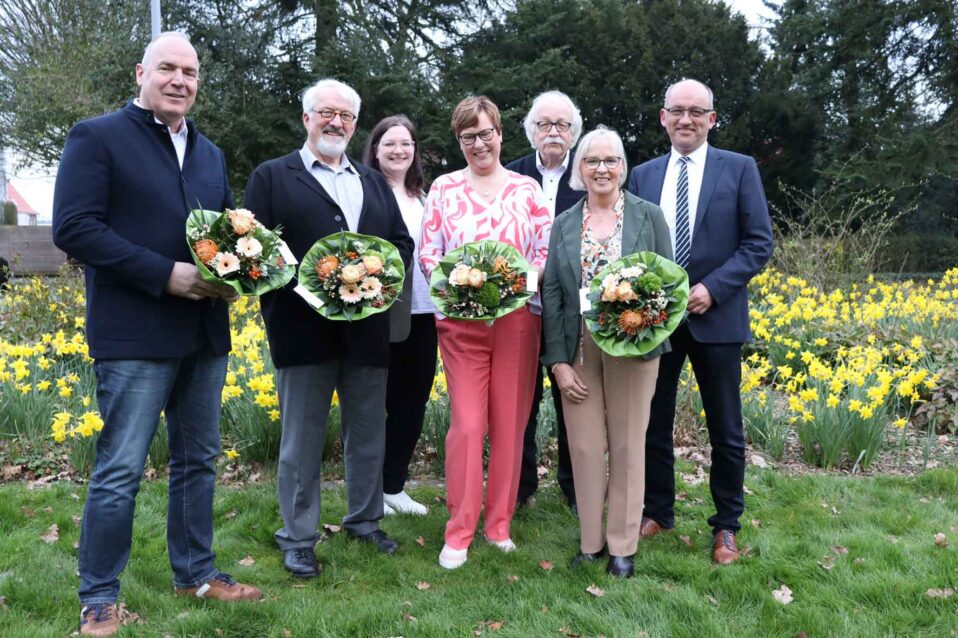 Silvia Heinemann und Rainer Meining aus dem Schiedsamt verabschiedet ...