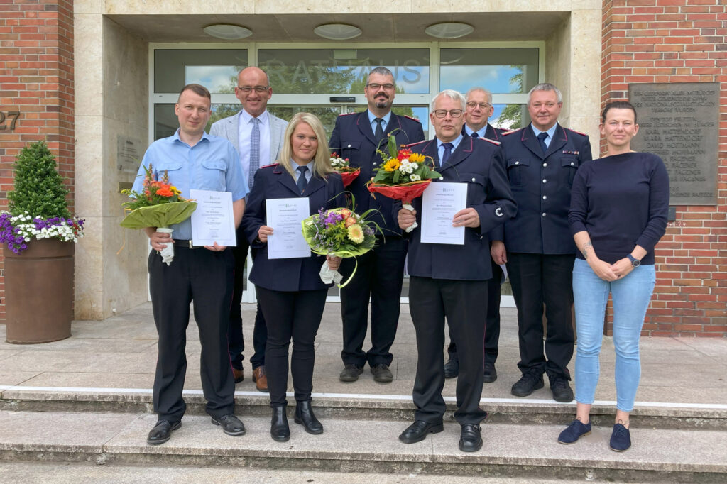 Feuerwehrführungskräfte in Rastede berufen – Residenzort Rastede